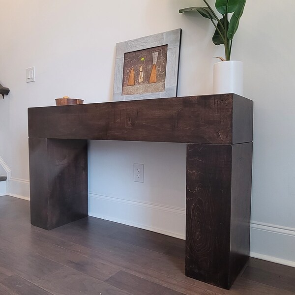 Beam Console Table - Etsy