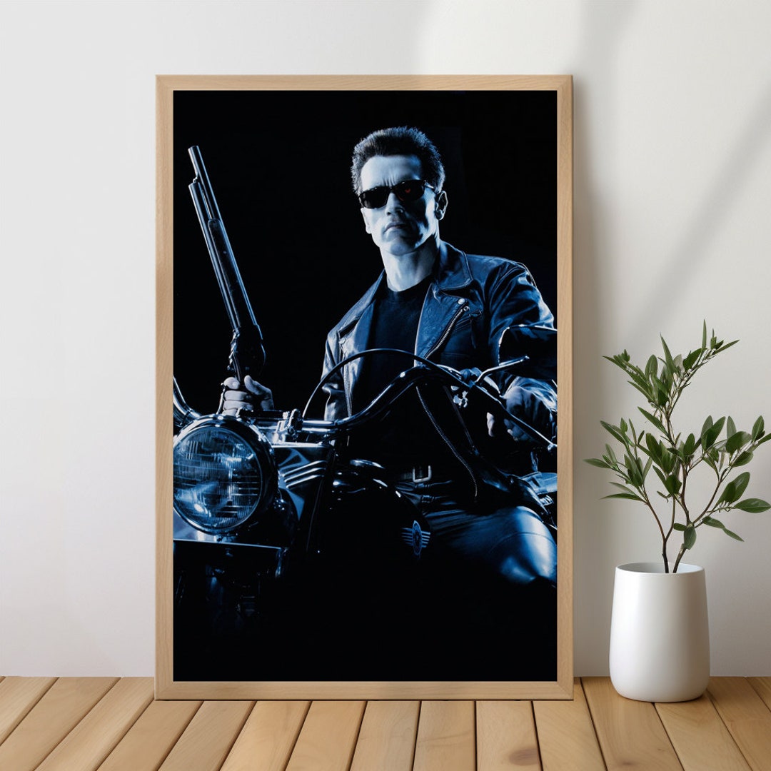 Terminator 2 Judgment Day Movie Poster Canvas Wall Art-room Decor-home ...