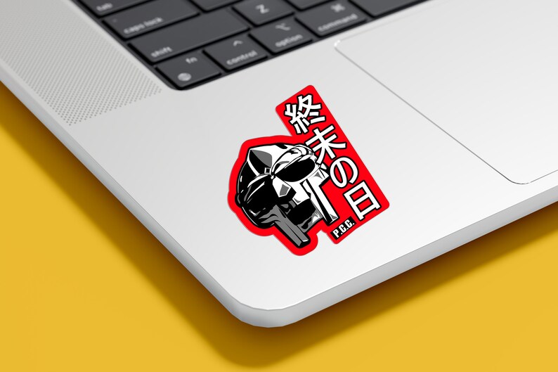 MF DOOM Japanese Sticker - Etsy