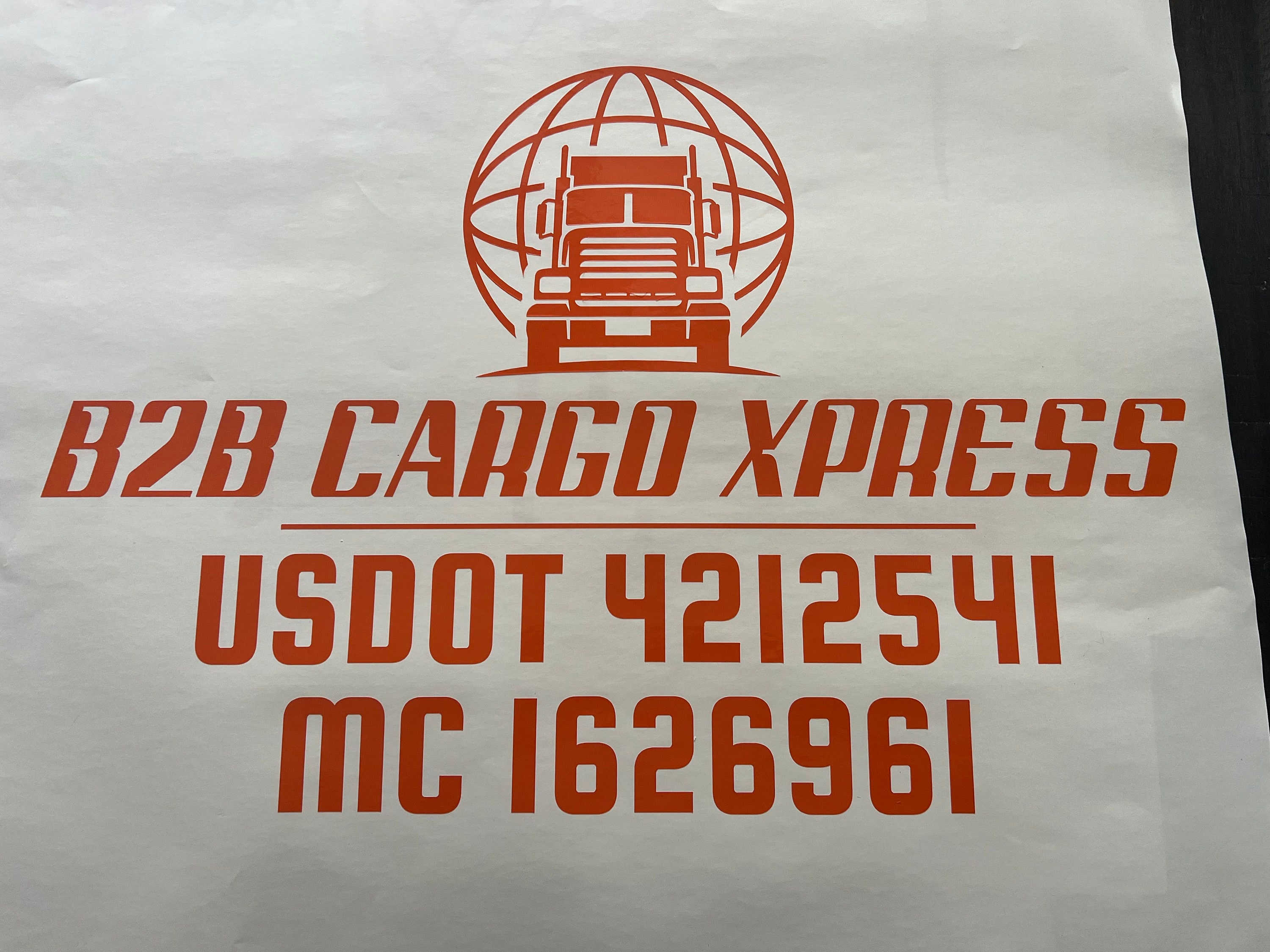 Custom US DOT Truck Decals: Company Logo, Door Lettering - Etsy