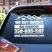 Custom Real Estate Agent Car Decal: Personalized Realtor Marketing - Etsy