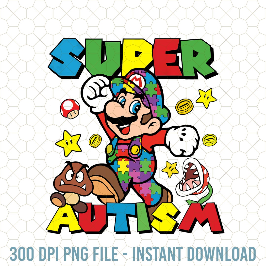 Super Autism Png, Autism Awareness Png, Autism Month Png, Autism Puzzle ...