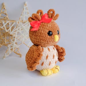 Owl Crochet Soft Toy Pattern English PDF Pattern - Etsy