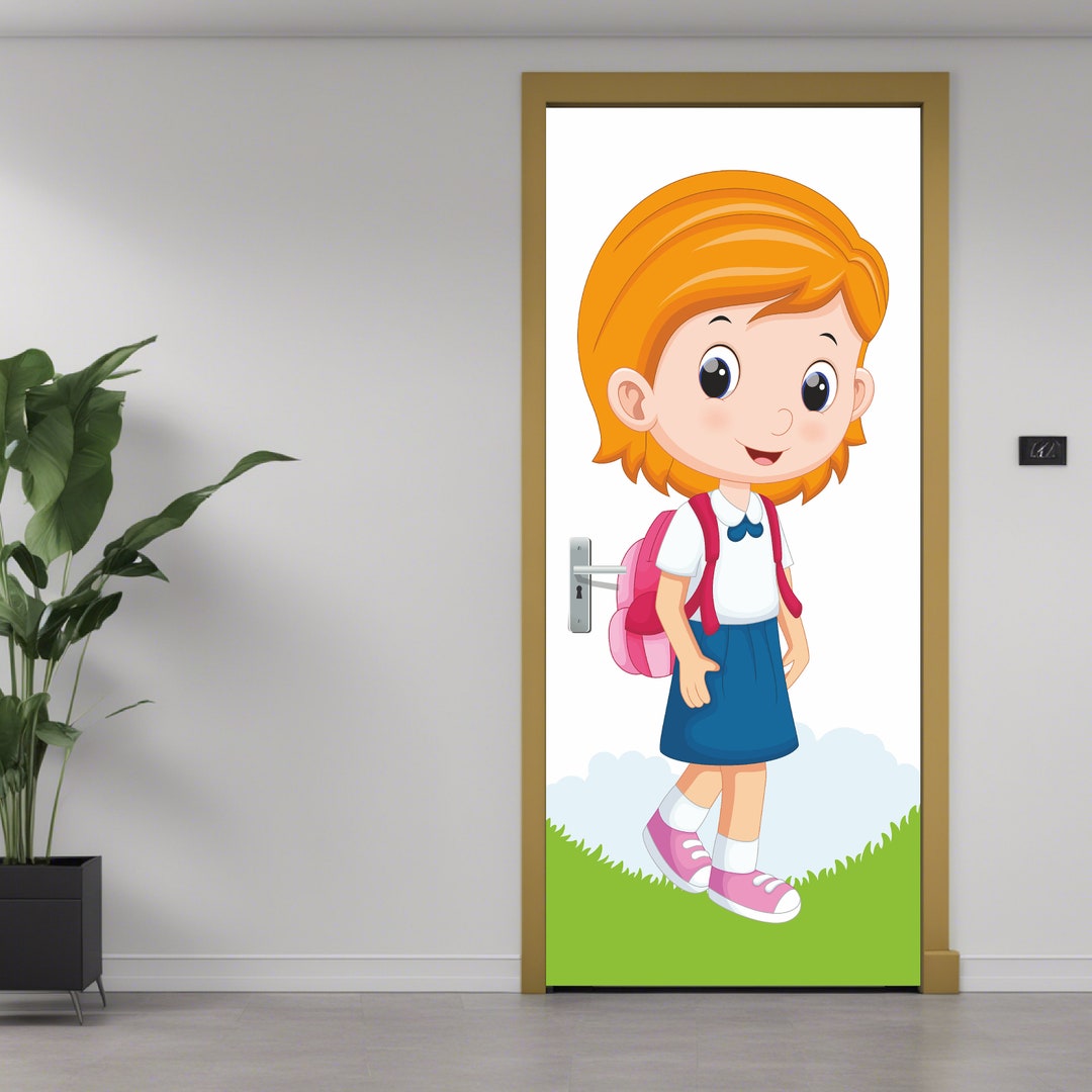 Girl Door Sticker, Gifts for Daughter, Gift Teacher, Primary School ...