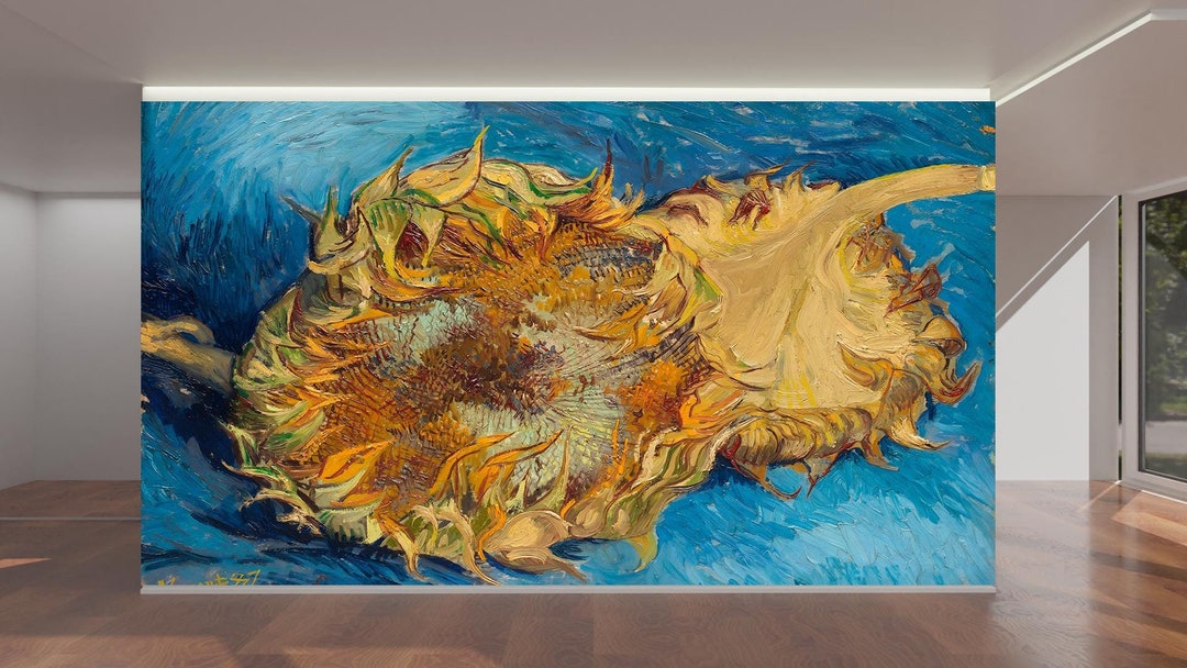 Sunflowers 1887 by Vincent Van Gogh, Original From the MET Museum ...