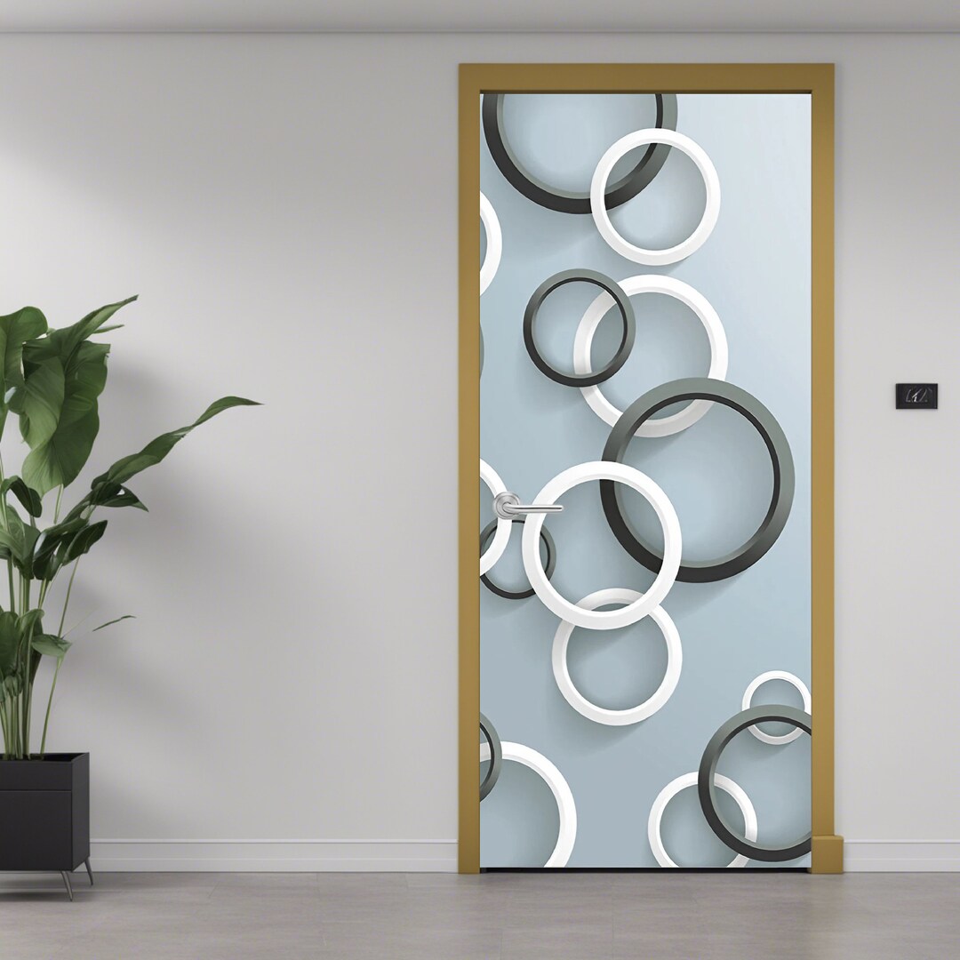 Minimalist Door Mural, Boss Door Decor, Hotel Door, 3D Door Sticker ...