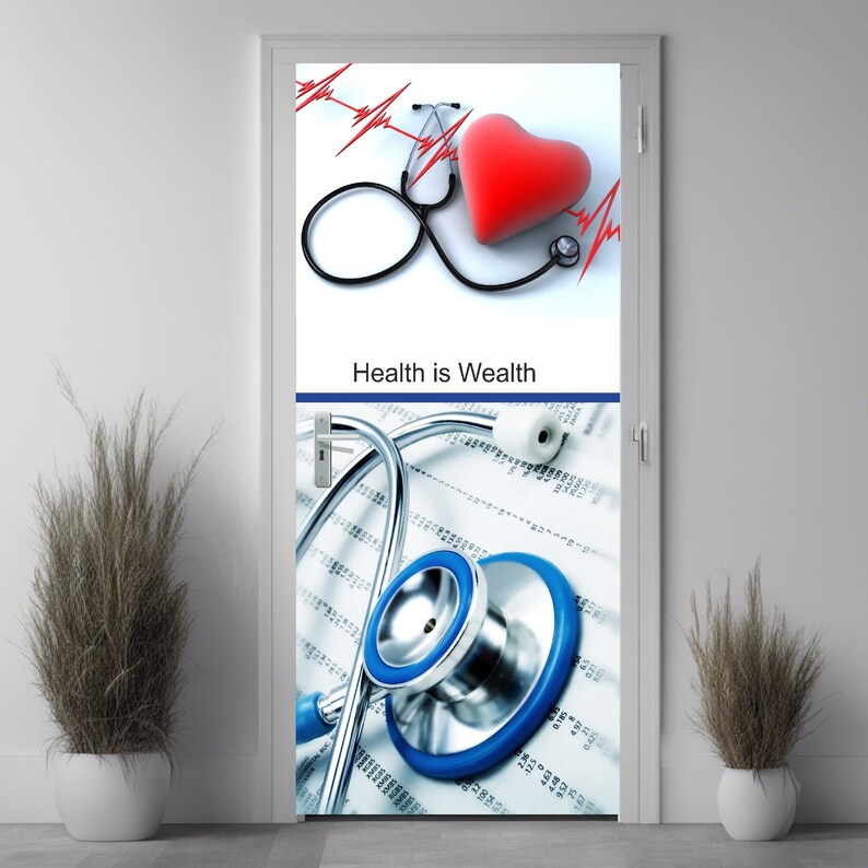 Hospital Door Label, Doctor's Room, Health Clinic, Interior Wrapping ...