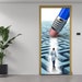 Navigating the Maze Door Mural, Door Wrapping Solutions, Door Sticker ...