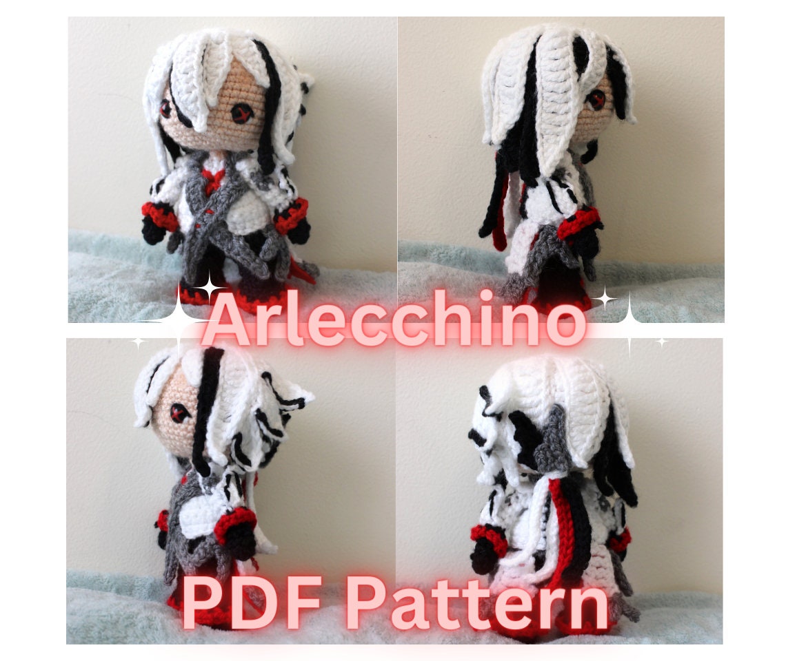 Arlecchino Amigurumi Plush Pattern - Etsy