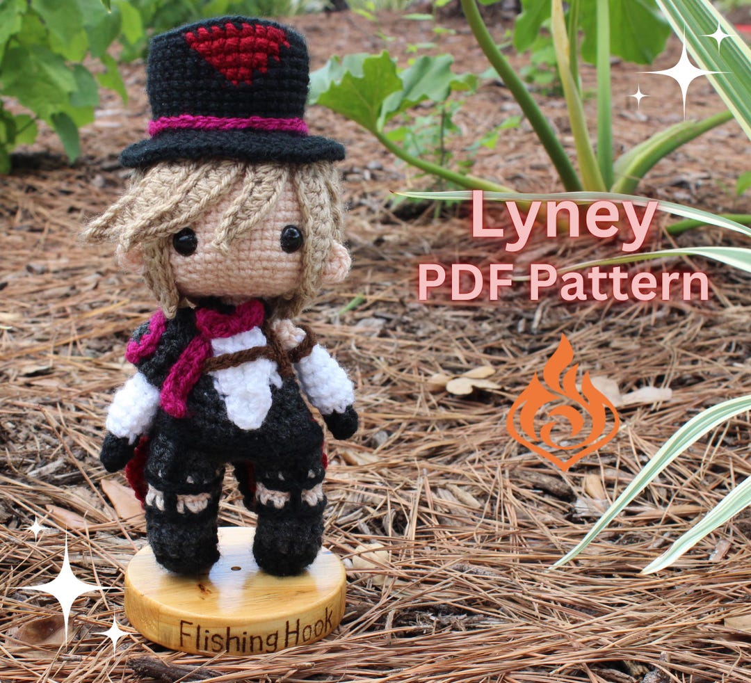 Lyney Amigurumi Plush Pattern - Etsy