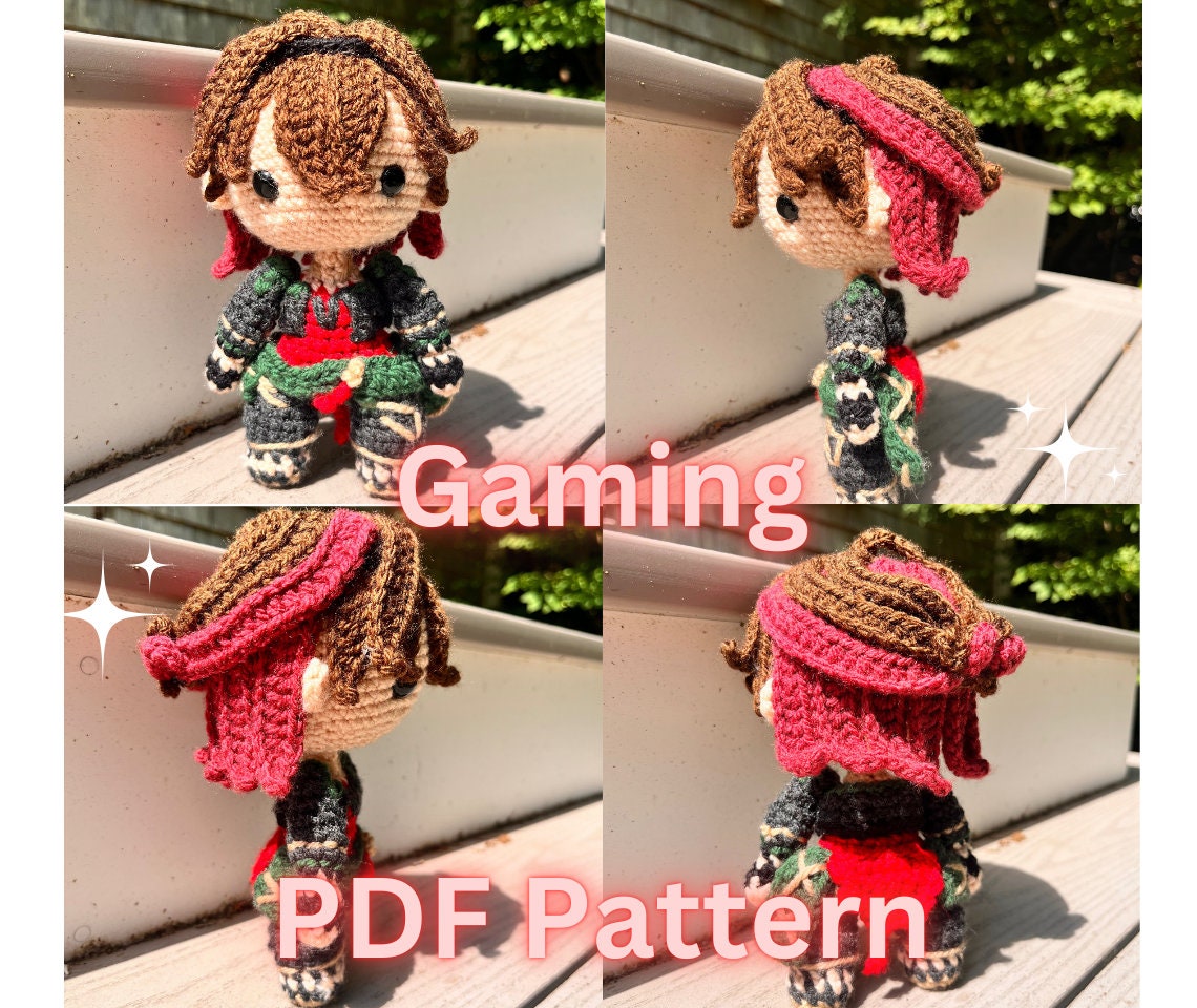 Gaming Amigurumi Plush Pattern - Etsy