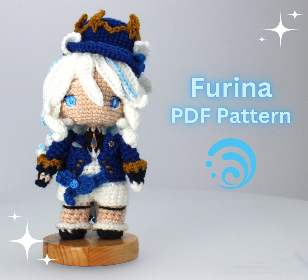 Furina Amigurumi Plush Pattern - Etsy