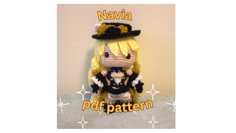 Navia Amigurumi Plush Pattern - Etsy