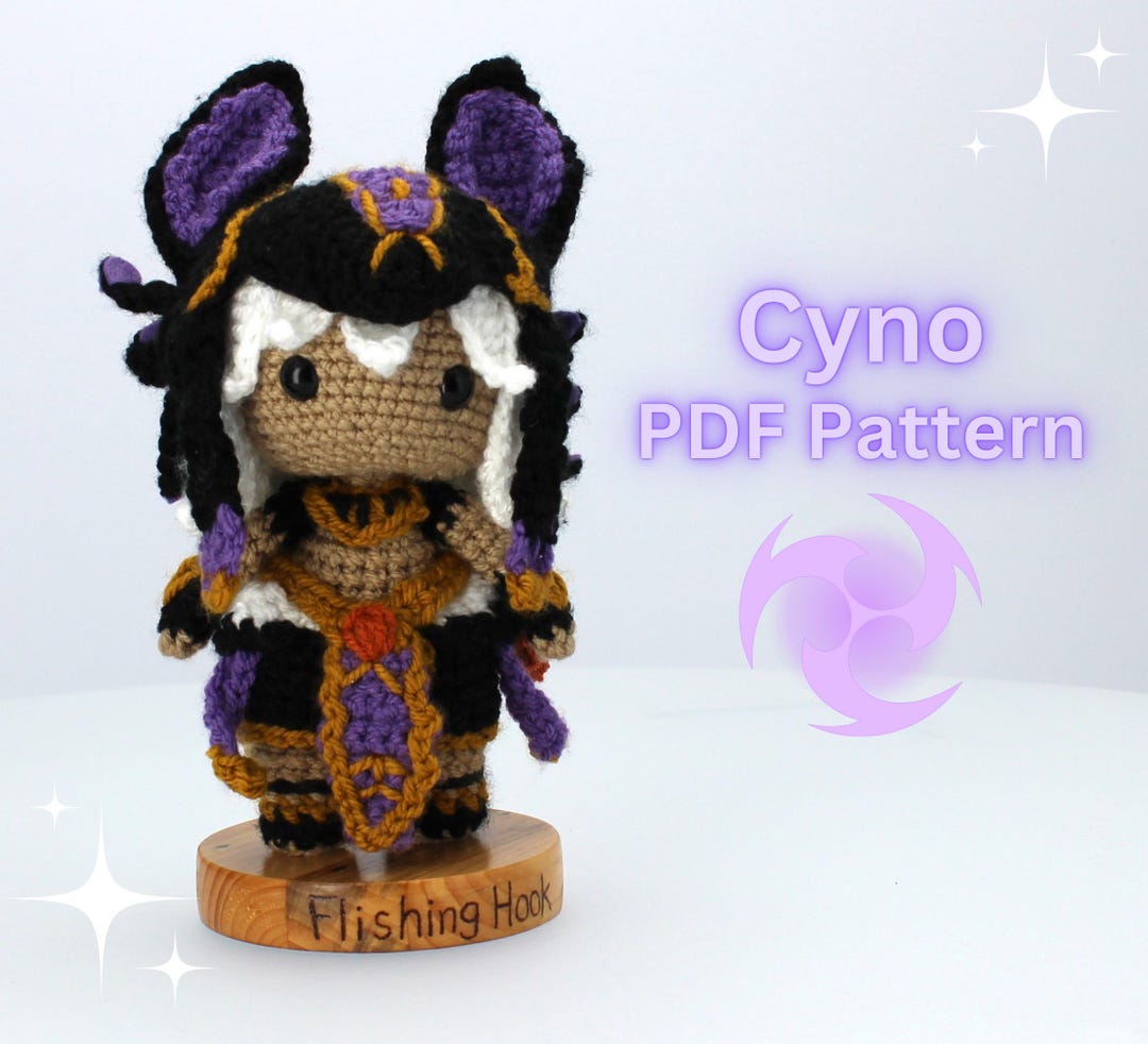Cyno Amigurumi Plush Pattern - Etsy