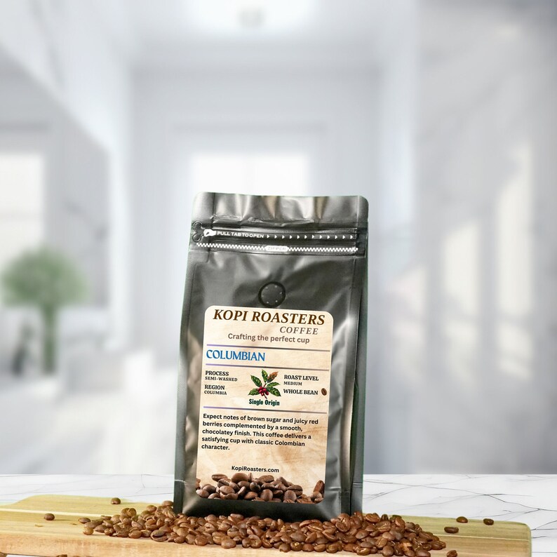 Artisan Medium Roast Colombian Coffee: Balanced Sweetness & Rich ...