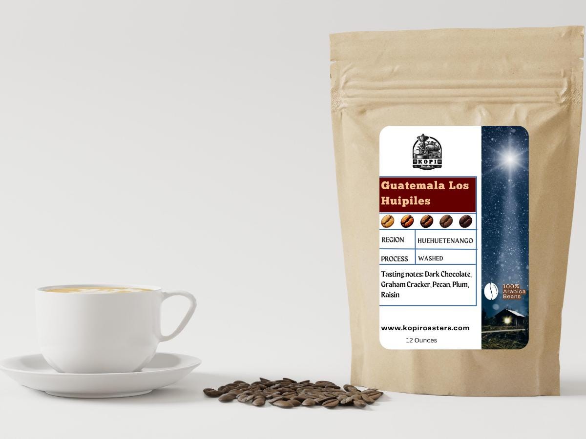 Artisan Dark Roast Guatemala Coffee Tasting Notes: Dark Chocolate ...