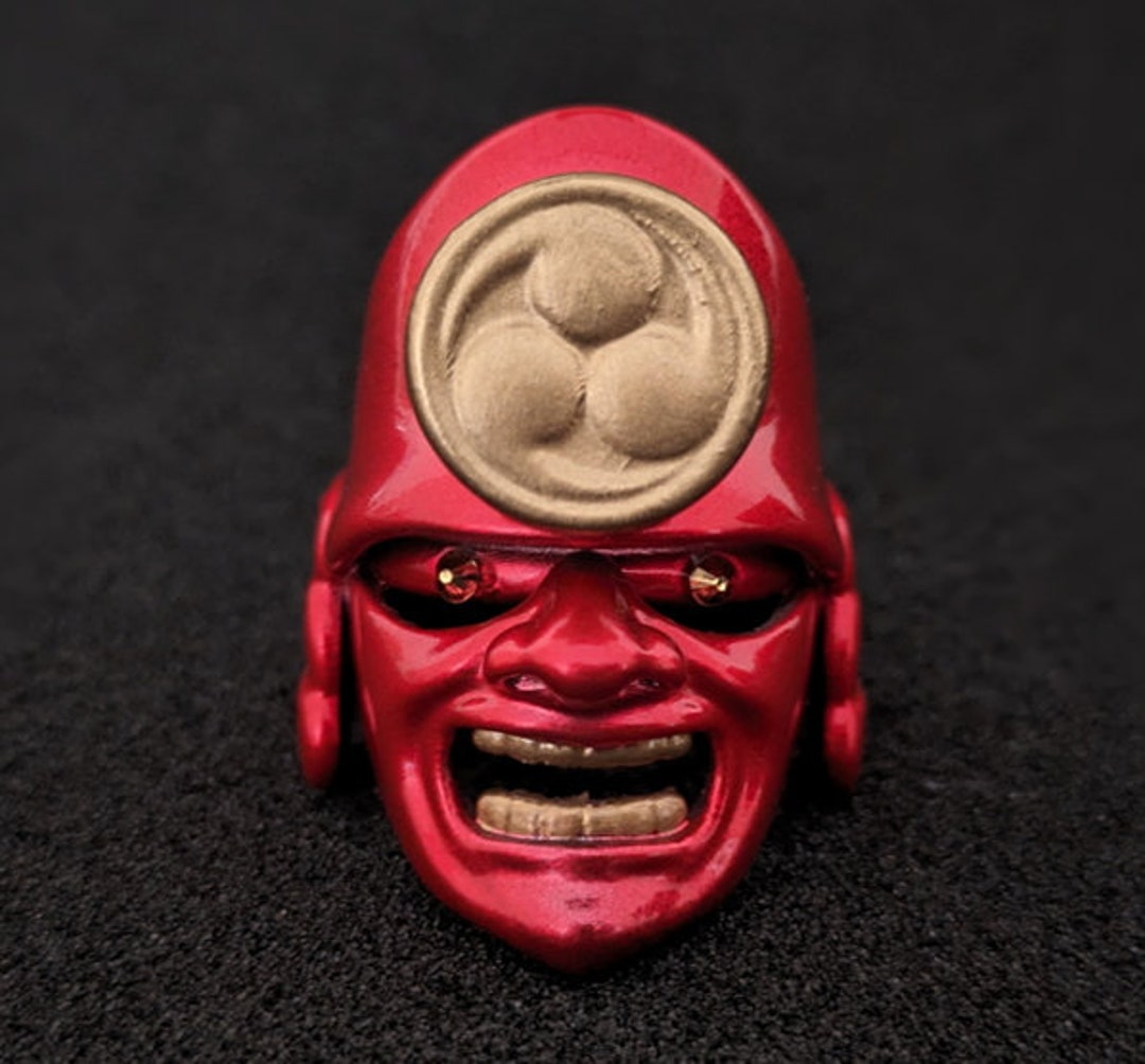Samurai Warrior Resin Ring - Family Crests Emblem Ver. [red] - Made ...