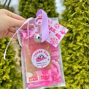 Disco Cowgirl Party Favors: Pink Bandana, Disco Ball Keychain & More - Etsy