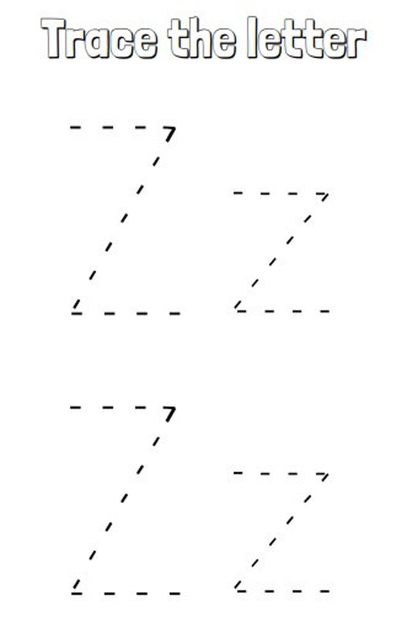 Alphabet A-Z Learning Activity Book - Etsy