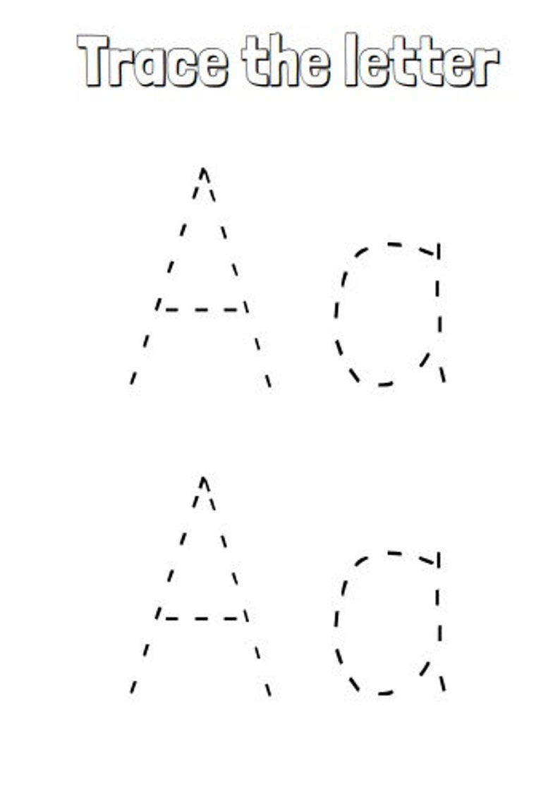 Alphabet A-Z Learning Activity Book - Etsy