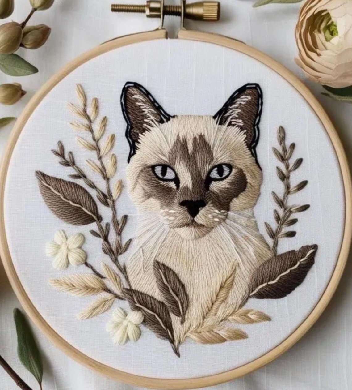 Cats Pdf Embroidery Pdf Bundle. 6 Sizes 3 to 8 Inch for Hand Embroidery ...