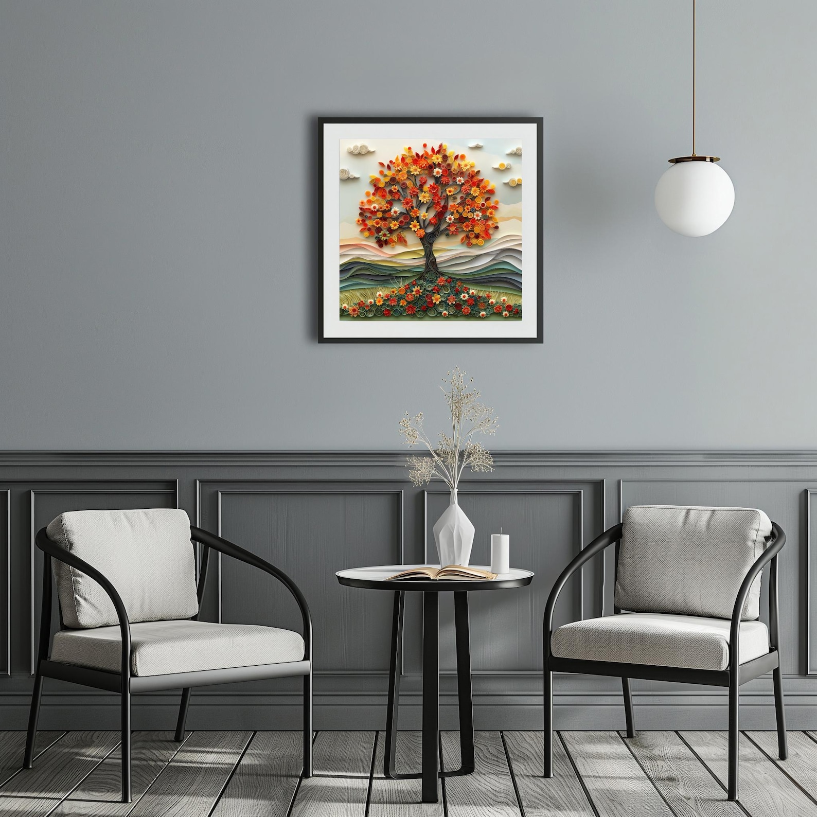 Digital Autumn Tree Quilling Art ~ Part 4 (digital Download) - Etsy