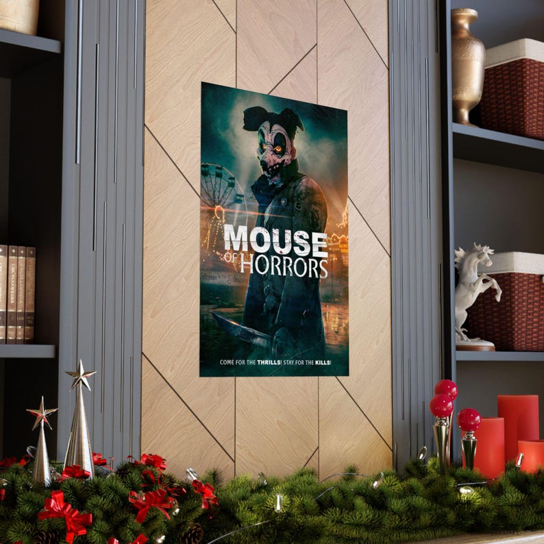Mouse of Horrors Canvas Poster: Vintage Movie Art Print - Etsy