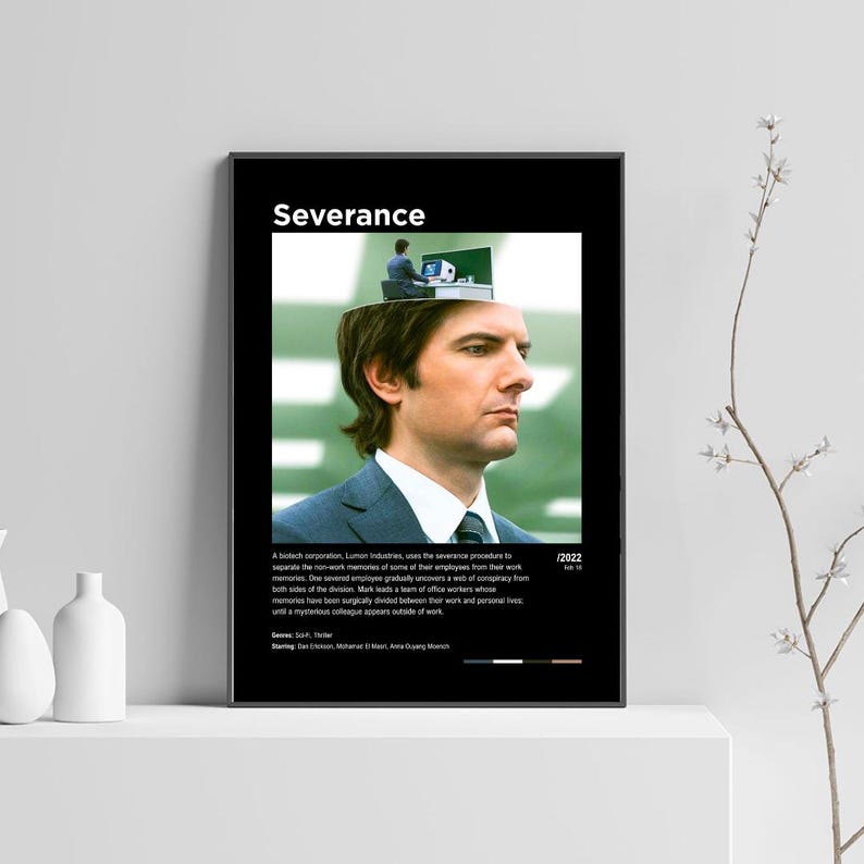 Printable Severance Poster, Lumon Wall Art, Severance TV Show Decor ...
