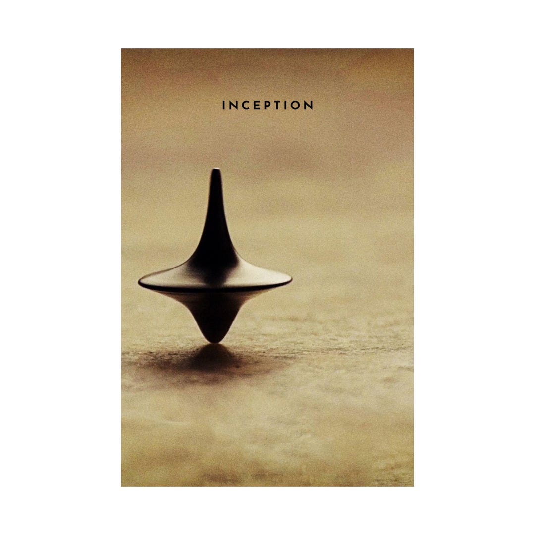 Inception Movie Poster: Vintage Film Art Print, Home Decor - Etsy