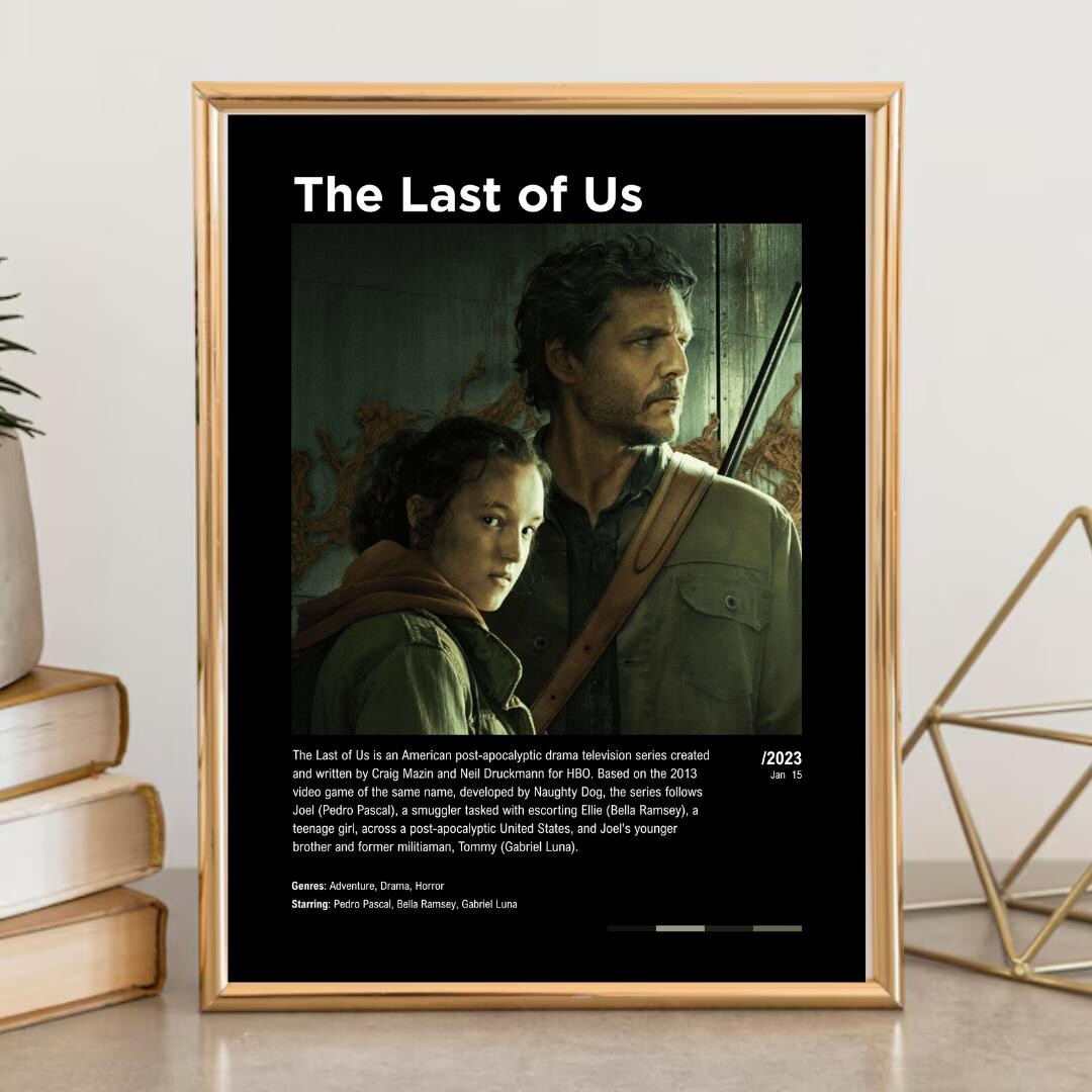 Printable the Last of Us Poster, TLOU Wall Art, Apocalyptic TV Show ...