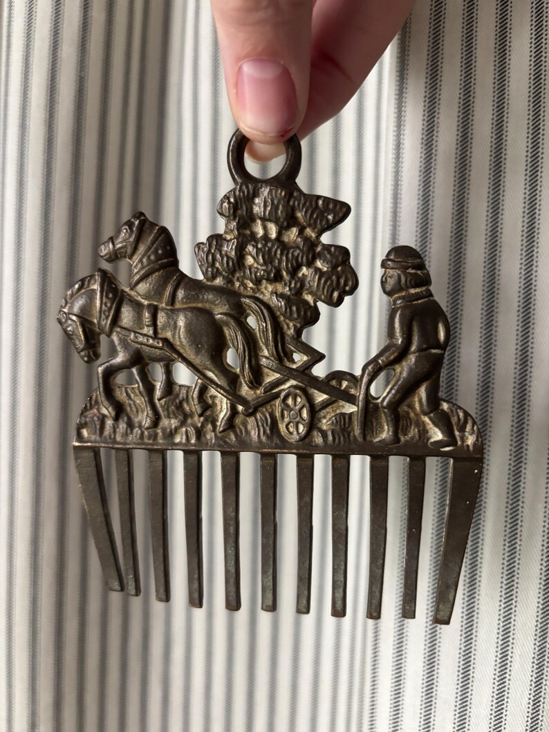 Vintage Horse Mane Comb - Etsy