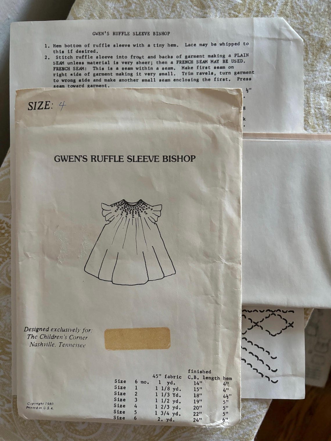 Vintage the Childrens Corner Sewing Patterns for Boys and Girls ...