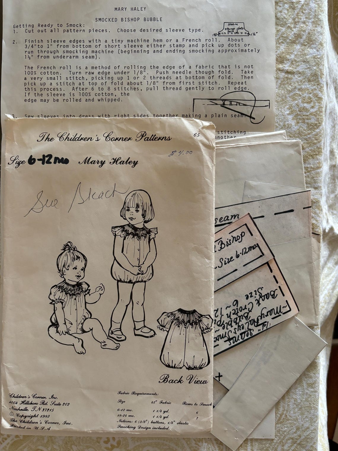 Vintage the Childrens Corner Sewing Patterns for Boys and Girls ...