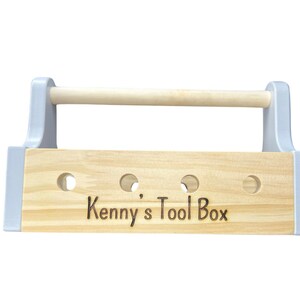 Custom Engraved Kids Toolbox - Etsy
