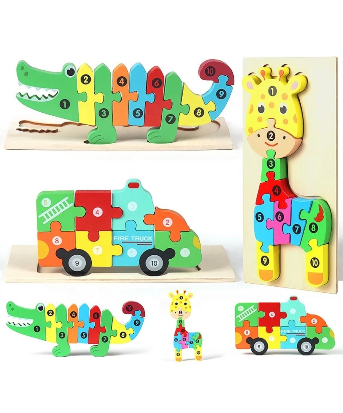 Custom Engraved Kids Puzzles - Etsy