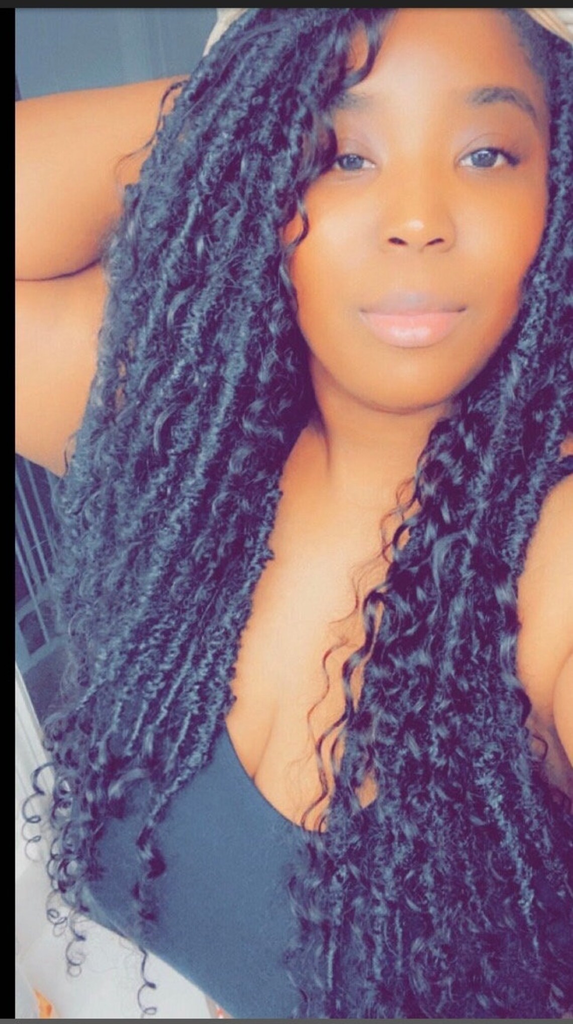 Distressed Boho Locs With Human Hair Deep Wave Curls 18 Locs per Bundle ...