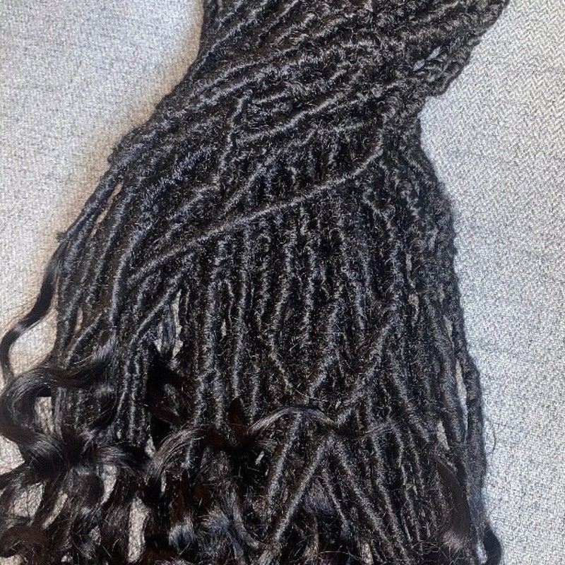 Faux Locs With Loop - Etsy