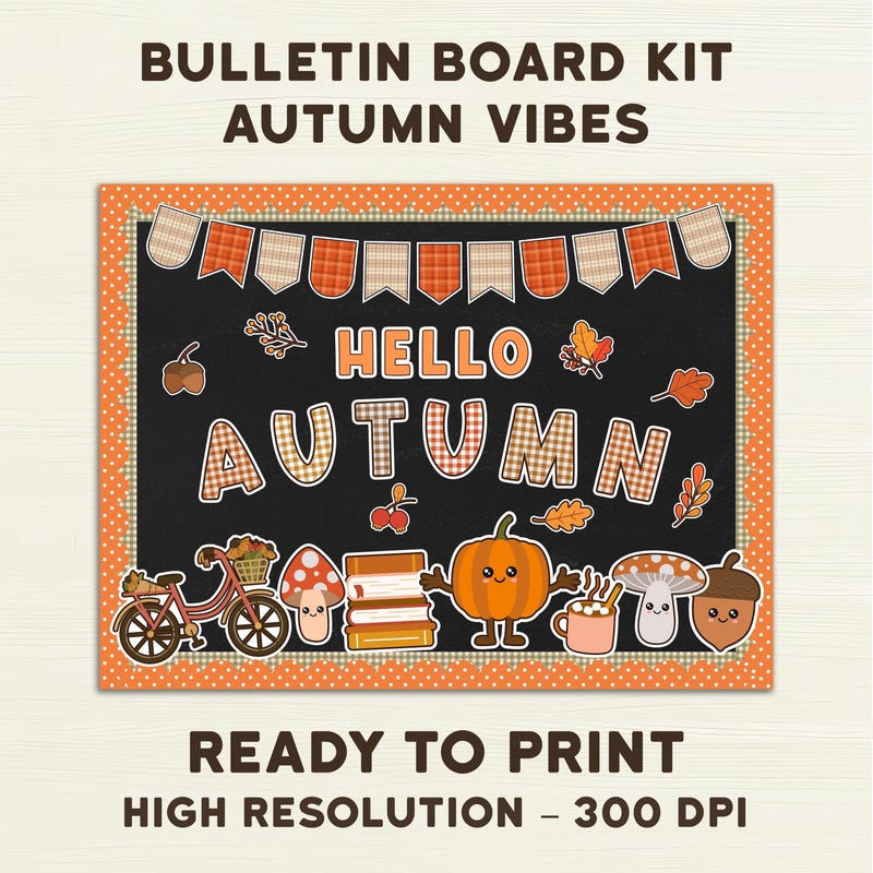 Fall Bulletin Board - Etsy