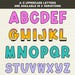 Bulletin Board Letters Alphabet Printable, Classroom Decor . - Etsy