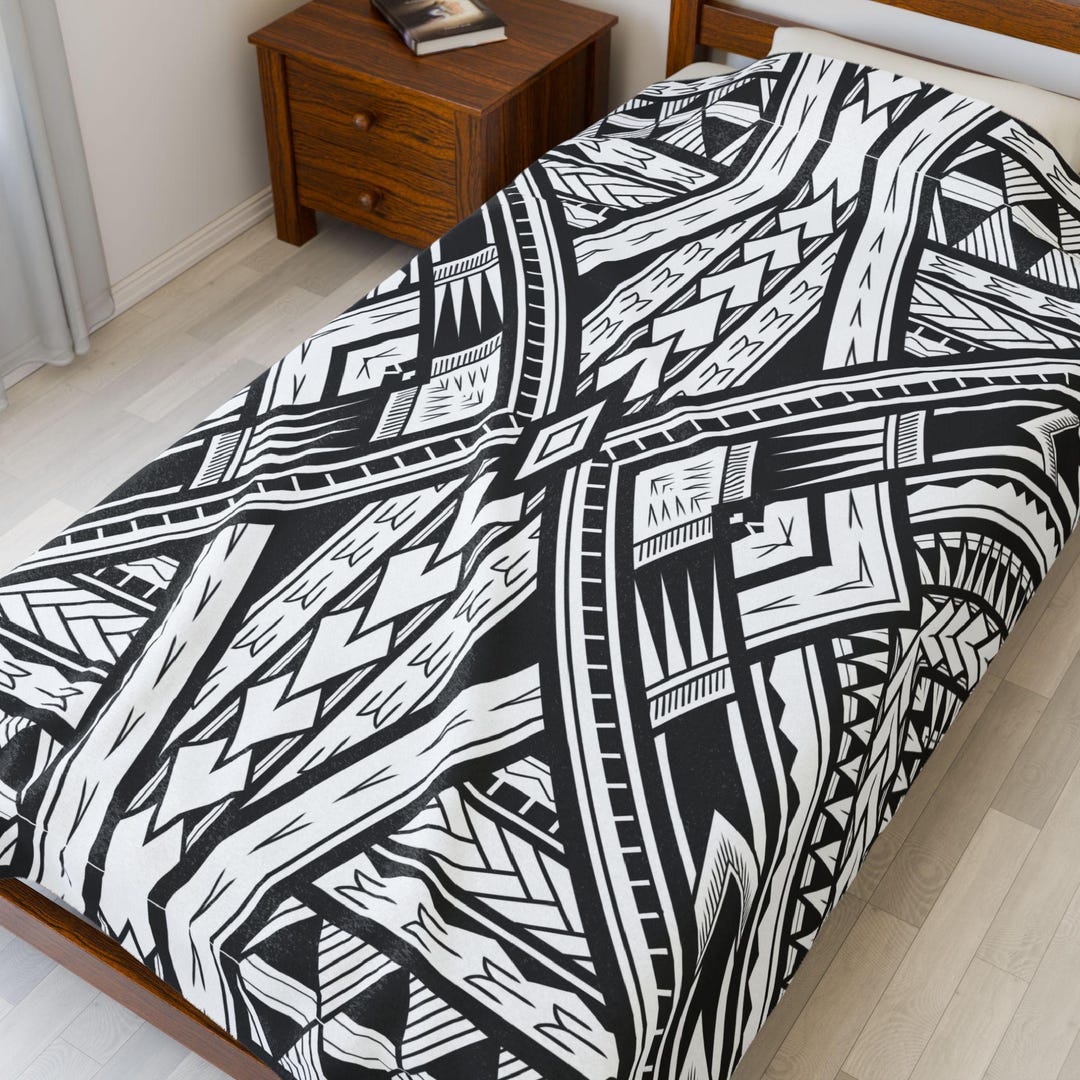 Samoan Poly Plush Blanket - Etsy