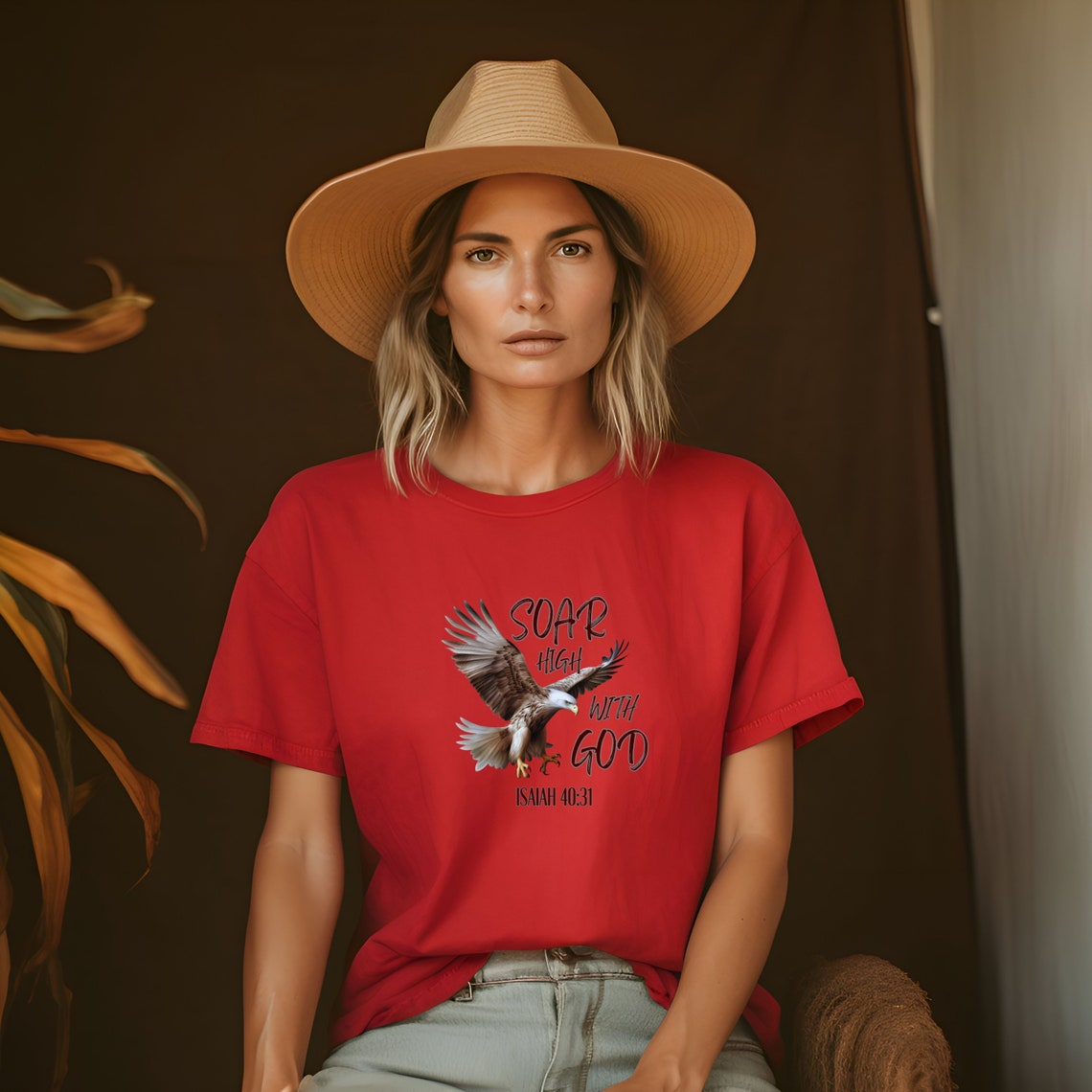 Soar High With God Template| Eagle Christian Png| Isaiah 41:31 SVG ...