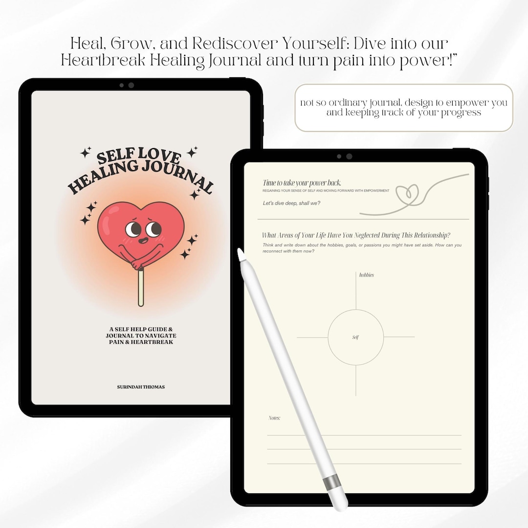 Digital Self Care Journal, Wellness Journal, Healing Journal, Goodnotes ...