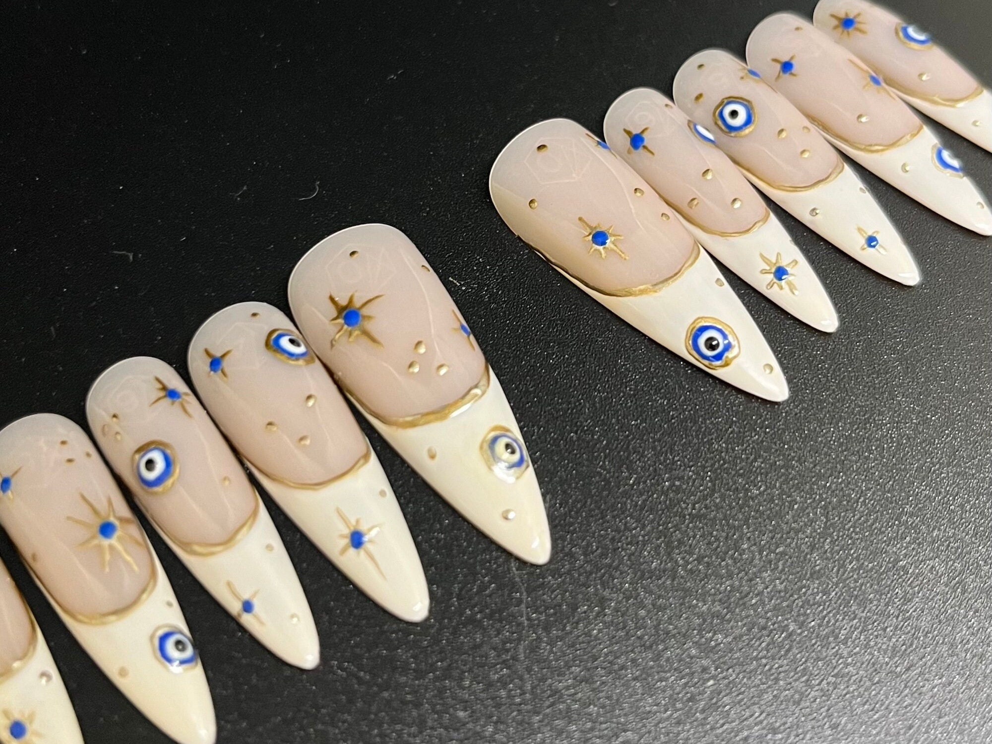 Enchanted Evil Eye Press-on Nail Set - Etsy