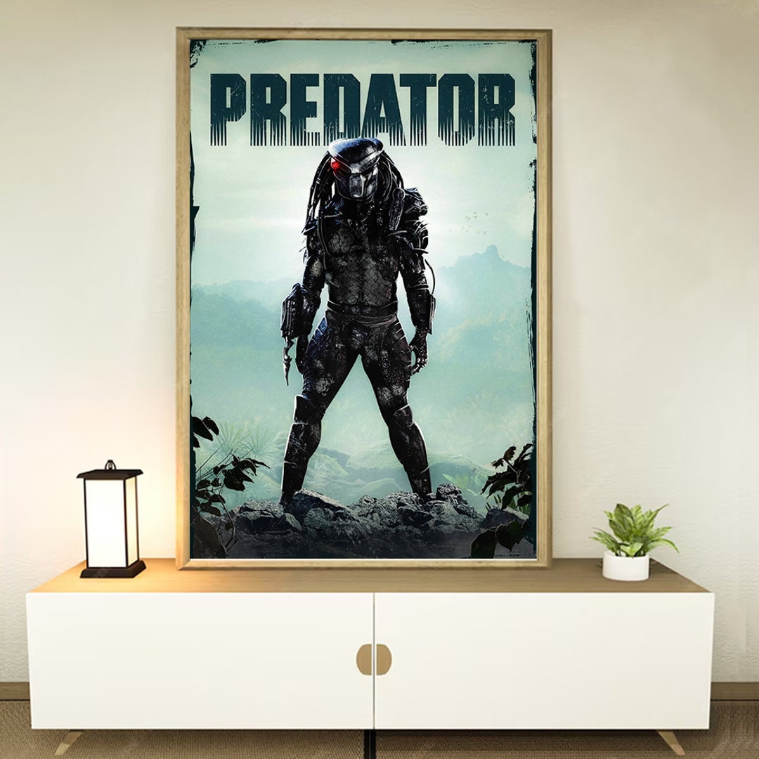 Predator (1987) Movie Poster, Home Decoration, Festival Gifts, Office ...