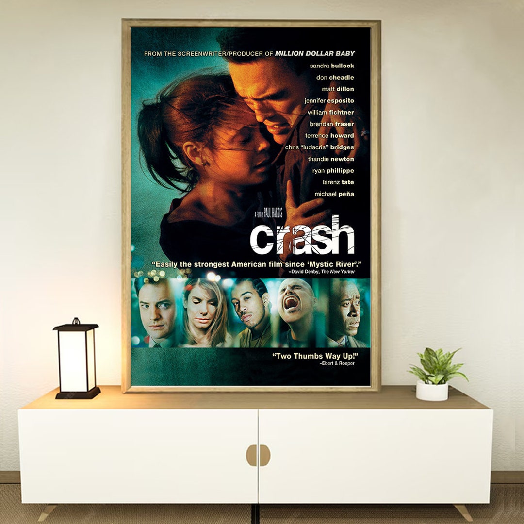 Crash (2005) Movie Poster, Home Decoration, Festival Gifts, Office ...