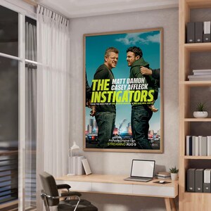 The Instigators (2024) Movie Poster, Home Decoration, Festival Gifts ...