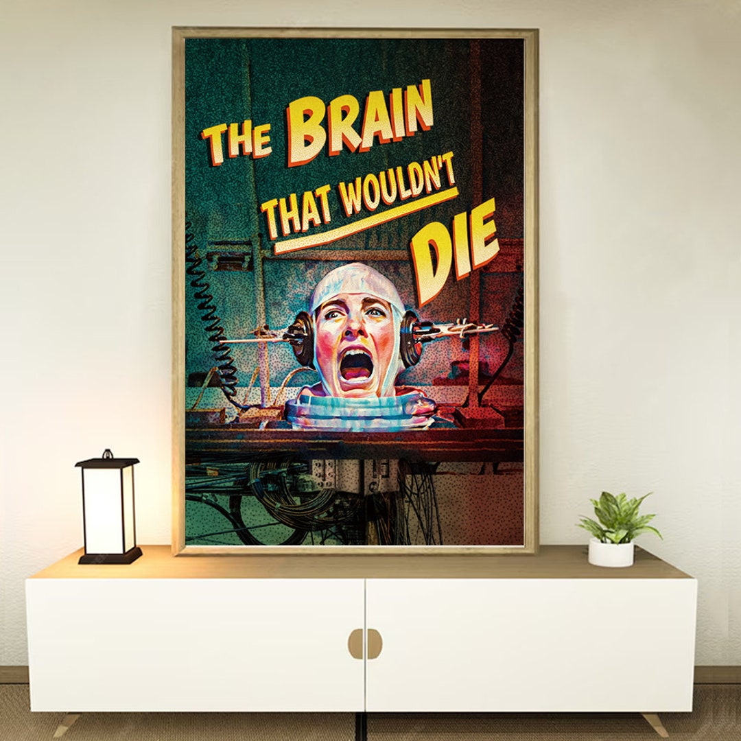 The Brain That Wouldn't Die Movie Poster, Home Decoration, Festival ...
