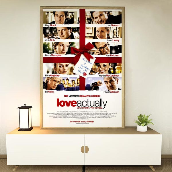 Love Actually Poster - Etsy UK