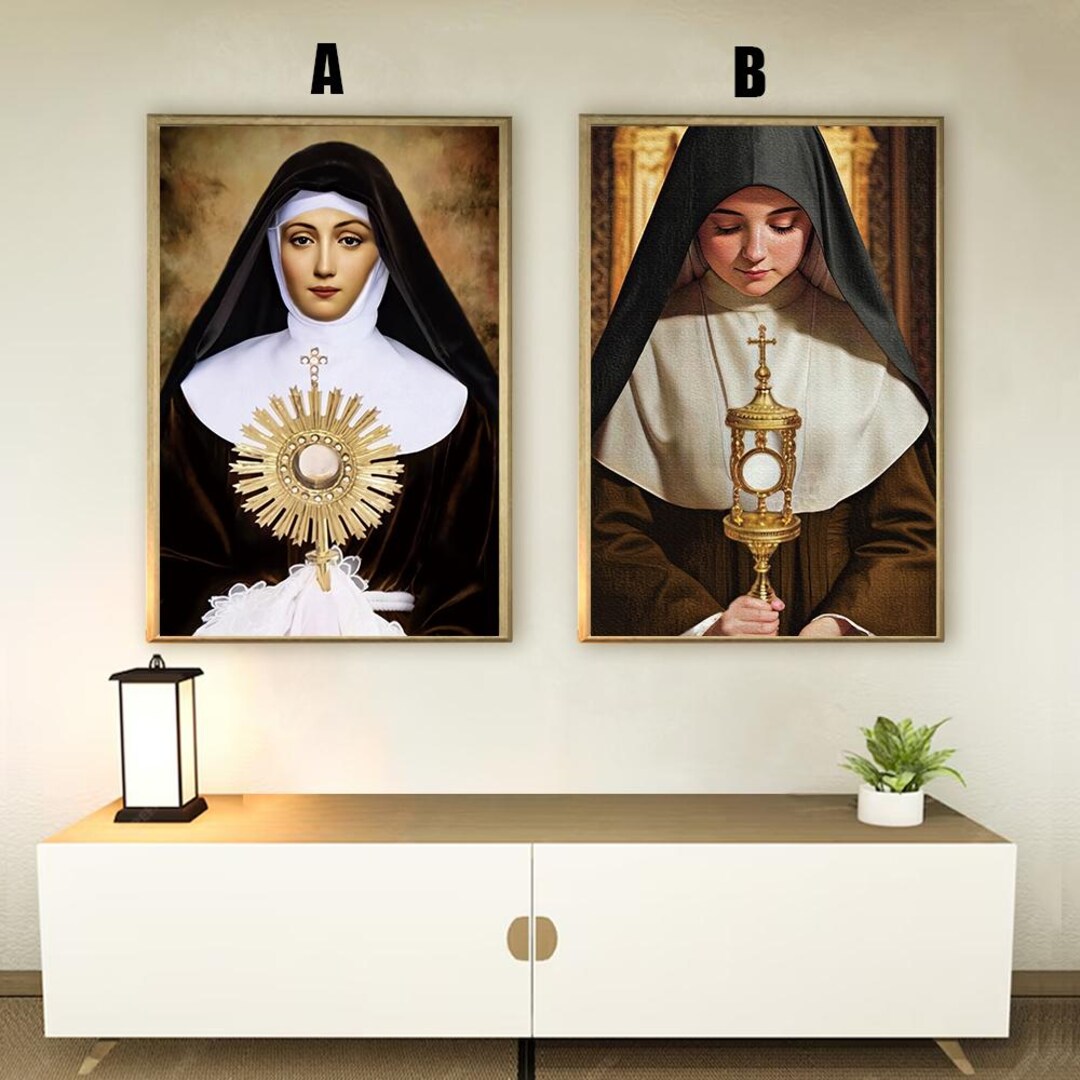 St. Clare of Assisi Custom Movie Poster, Home Decoration, Festival ...
