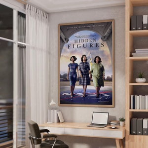 Hidden Figures (2016) Movie Poster, Home Decoration, Festival Gifts ...